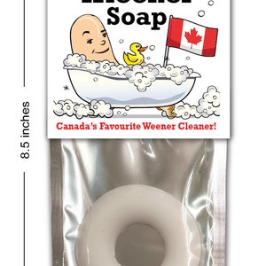 Canada WEENER Kleener Soap Willy Weiner Canadian Ontario GAG Gift ...