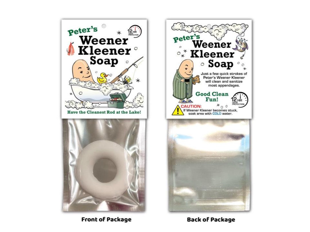 Fisherman WEENER Kleener Soap Willy Weiner Fisher Boat GAG Gift Cleaner ...