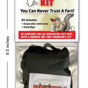 REDNECK Wet FART Emergency Kit - South Southern SHART - Funny Gag Gift ...