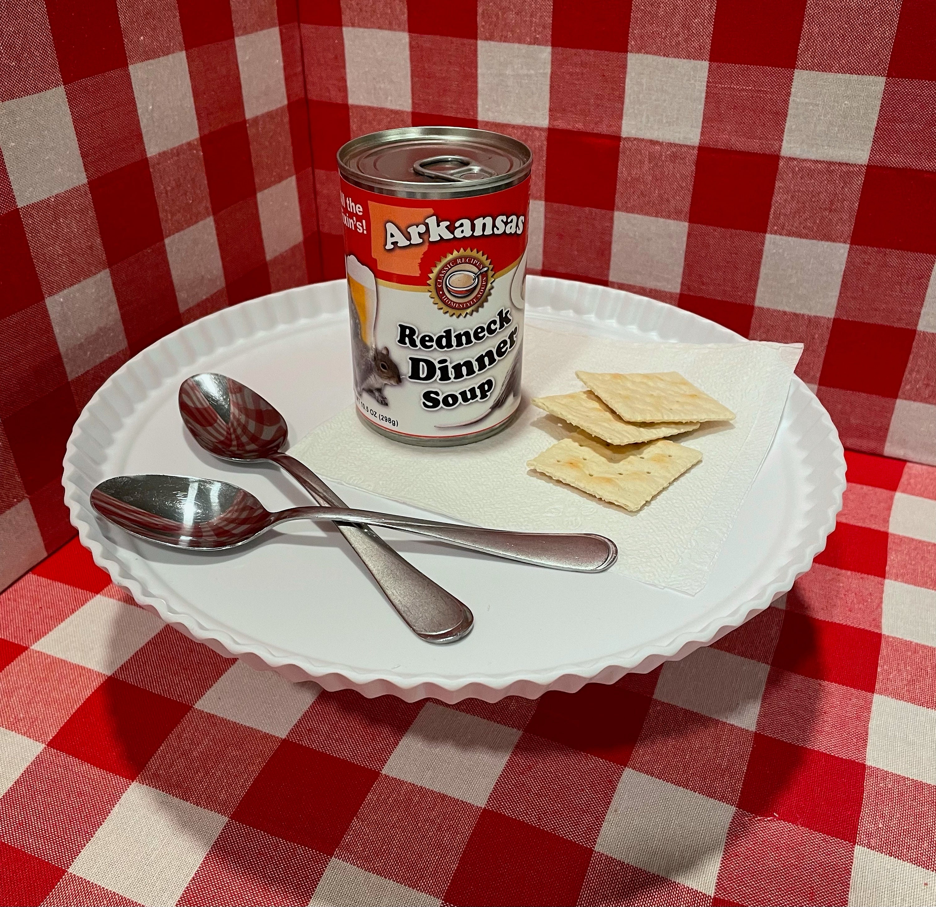 2 Funny Arkansas Redneck Dinner Soup Can Labels GREAT Gag - Etsy UK