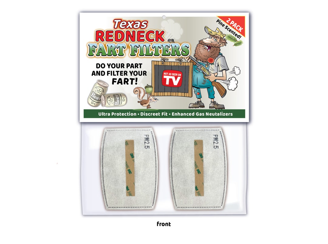 TEXAS Redneck Fart Air Filter - GREAT GIFT - Pine Scent - Funny ...