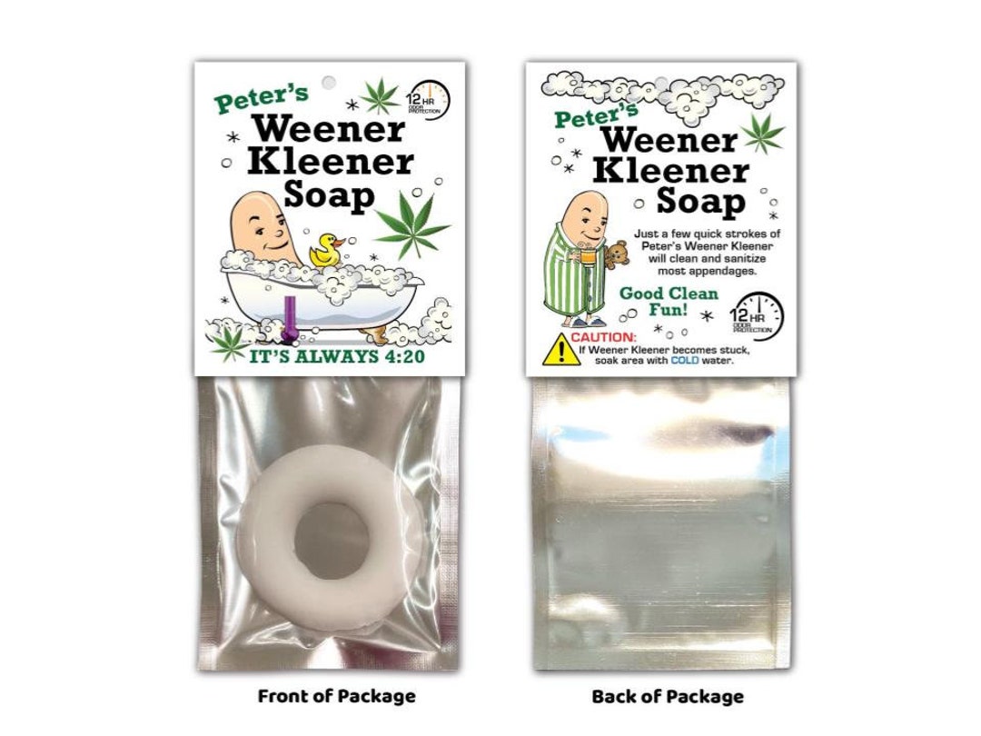 420 Weener Kleener SOAP Willy Weiner - Smoker Weed GAG Gift - Present ...