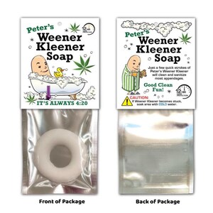 420 Weener Kleener SOAP Willy Weiner - Smoker Weed GAG Gift - Present ...