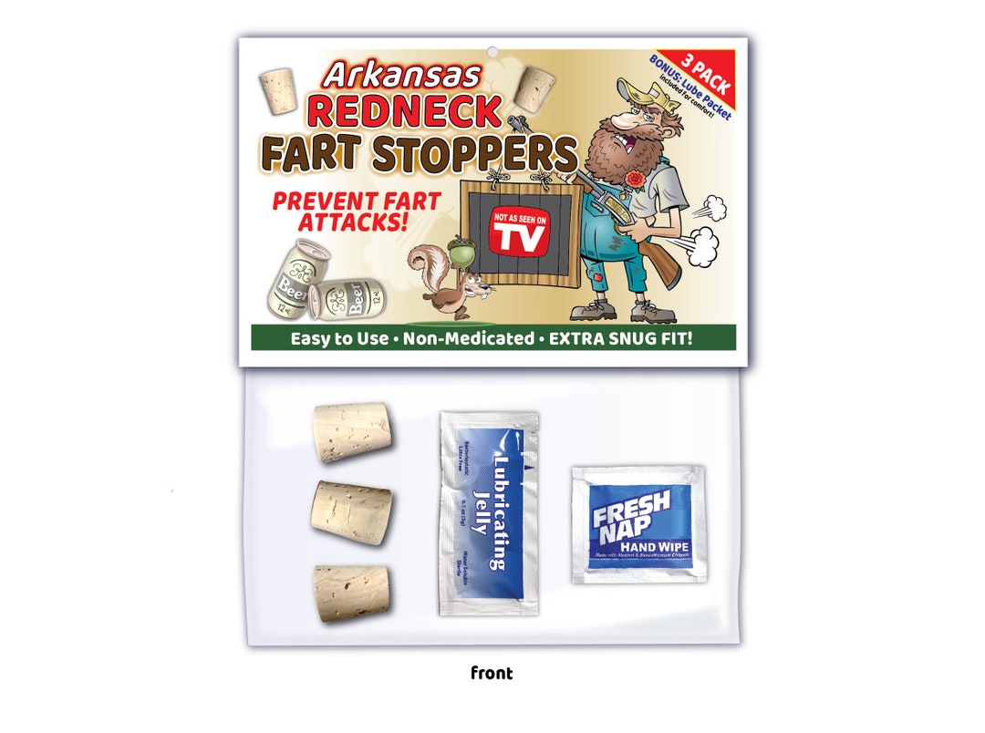 ARKANSAS Redneck FART Stopper Plug Kit GREAT Gift South - Etsy