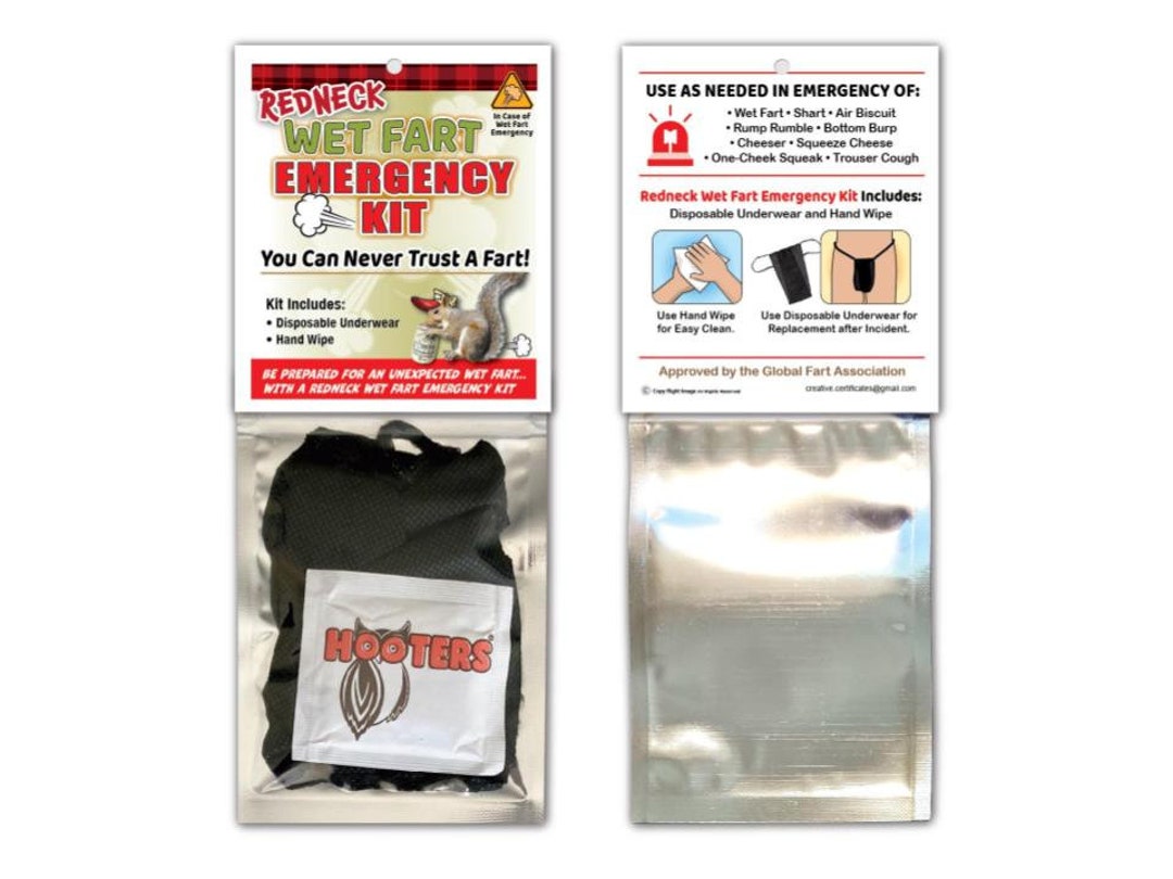 REDNECK Wet FART Emergency Kit - South Southern SHART - Funny Gag Gift ...