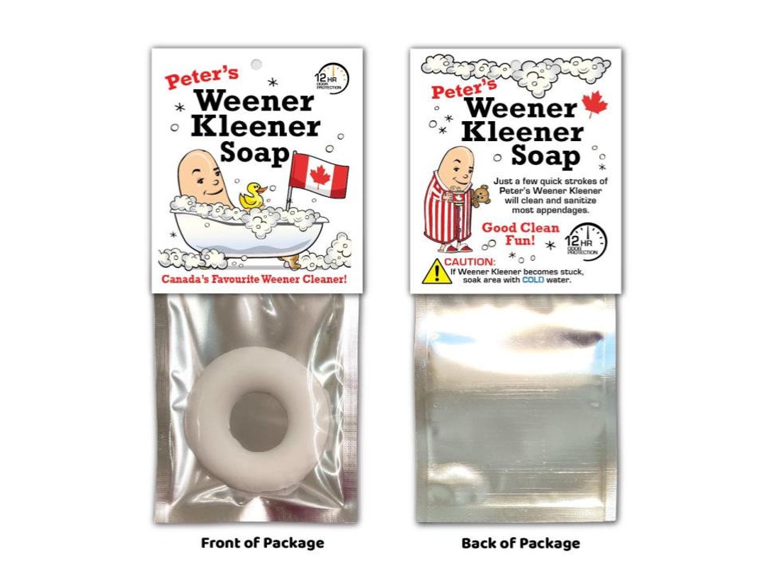 Canada WEENER Kleener Soap Willy Weiner - Canadian Ontario GAG Gift ...