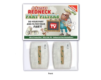 REDNECK Fart Air Filter GREAT GIFT Pine Scent Funny Gag - Etsy