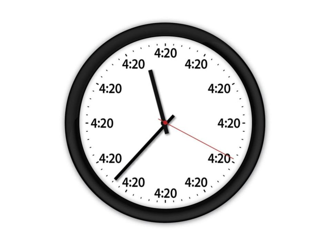 Weed 420 Wall Clock - Marijuana Pot FUNNY Novelty Gag Gift - GREAT ...