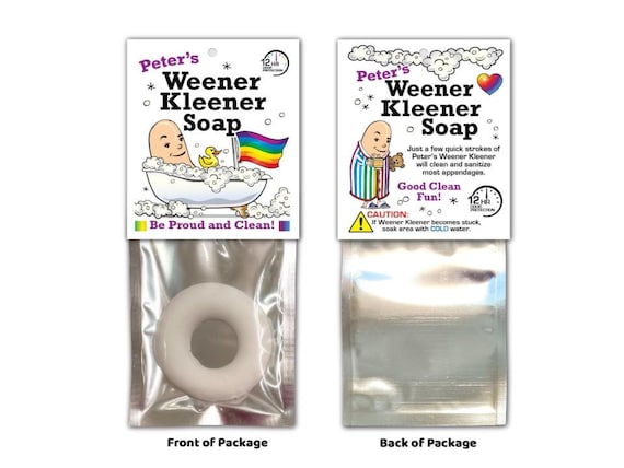 PRIDE Weener Kleener Soap Willy Weiner Cleaner Adult Prank - Etsy