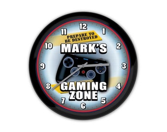 Video Game Wall Clock - Etsy