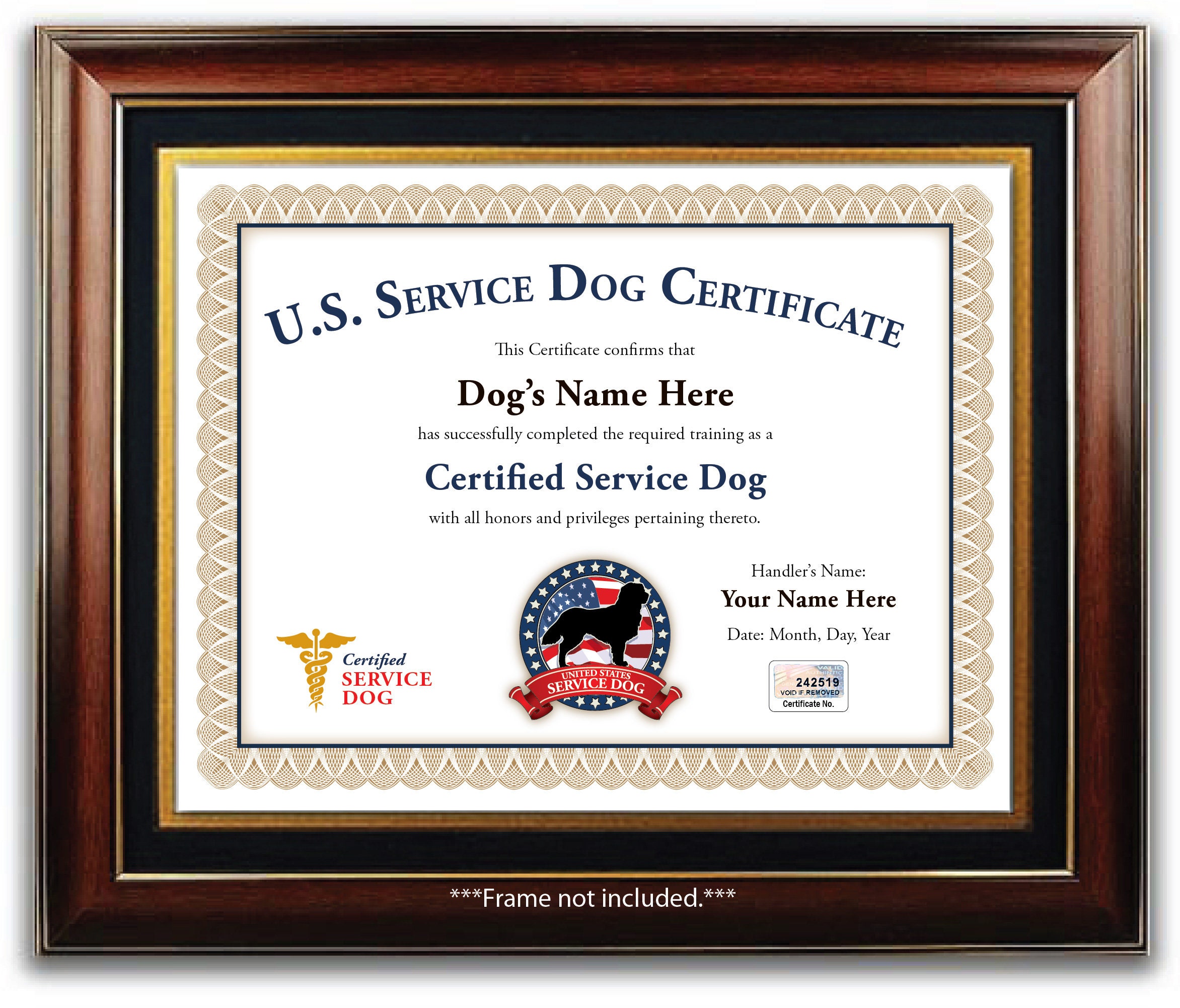 How To Get Your Dog A Service Dog Certificate