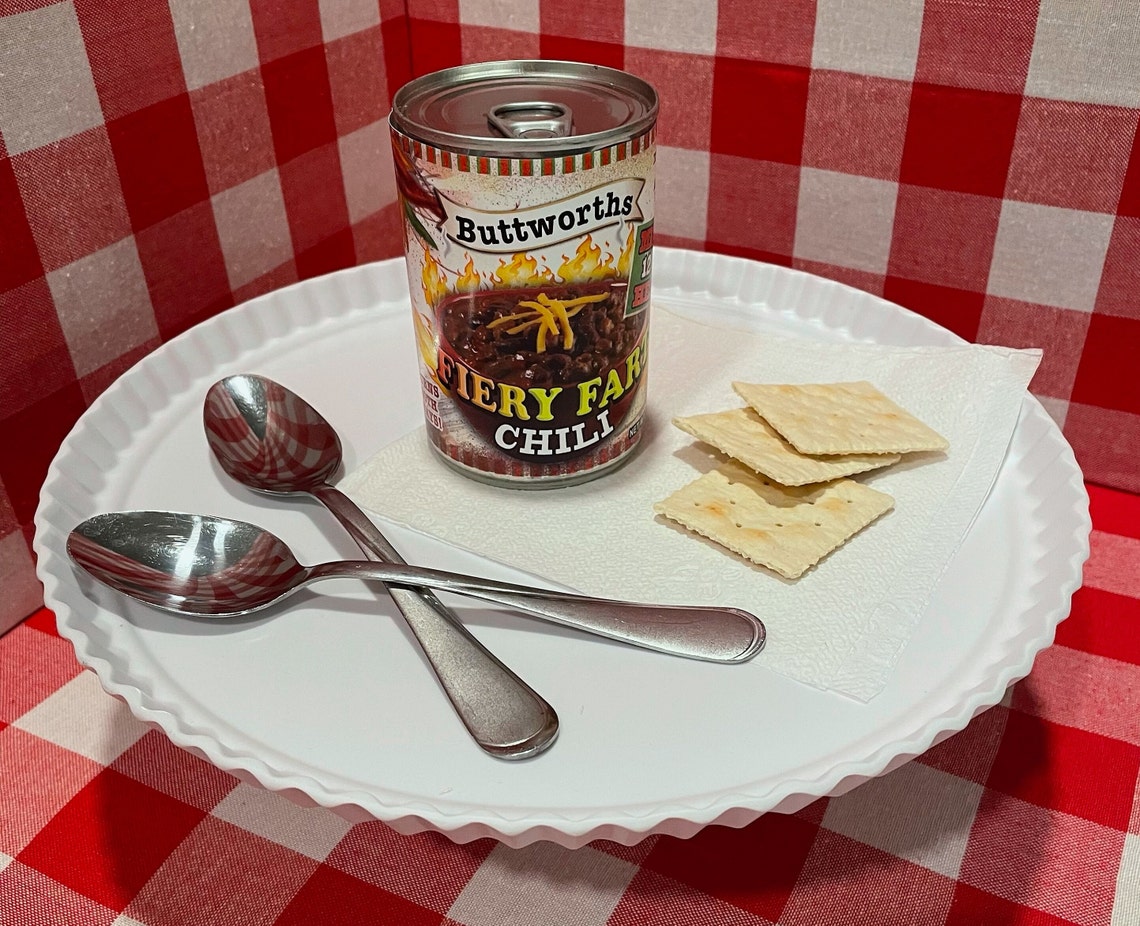 2 Funny Fiery Fart Chili Soup Can Labels Gag Gift GREAT - Etsy