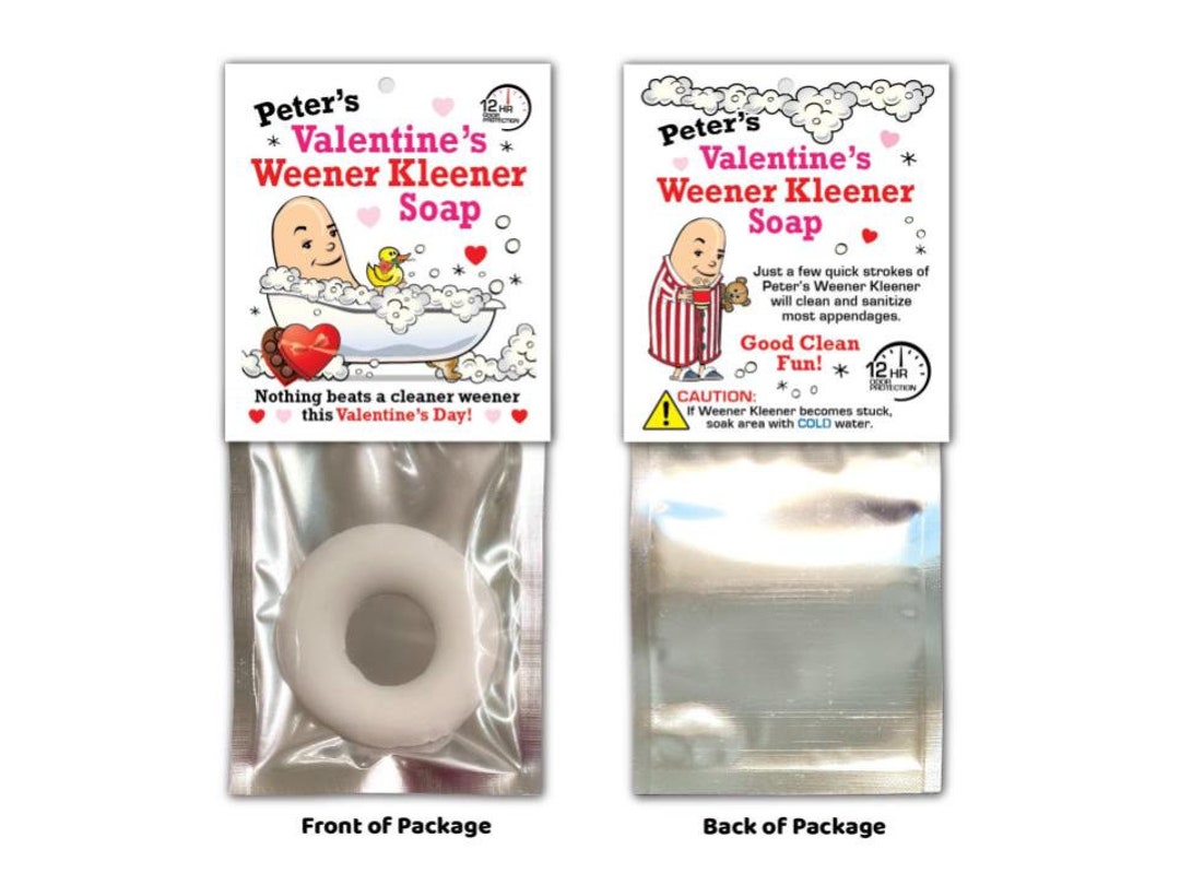 Happy VALENTINE'S Day Weener Kleener Soap - Cupid Love GAG Funny Gift ...