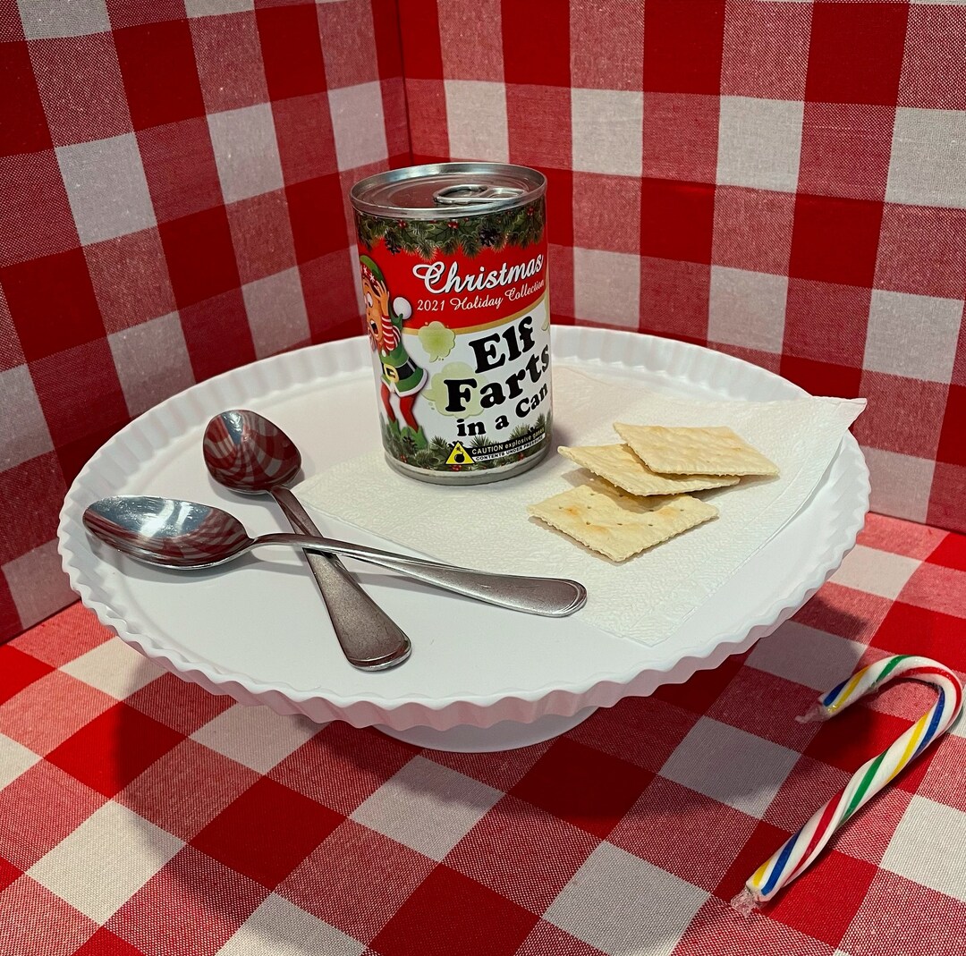 2 Funny Elf Fart Soup Can Labels Gag Gift GREAT Stocking - Etsy