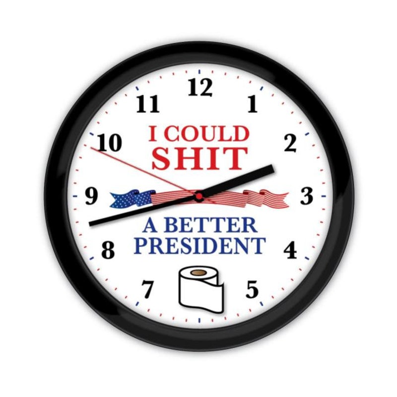 Trump Wall Clocks - Etsy