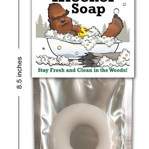 BIGFOOT Weener Kleener SOAP Willy Weiner - Sasquash Joke GAG Gift ...
