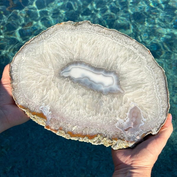 Large Agate Slice - Etsy