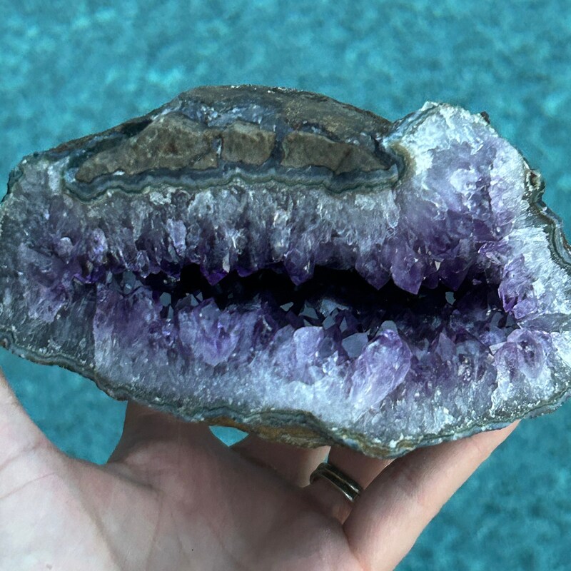 Amethyst Geode - Etsy