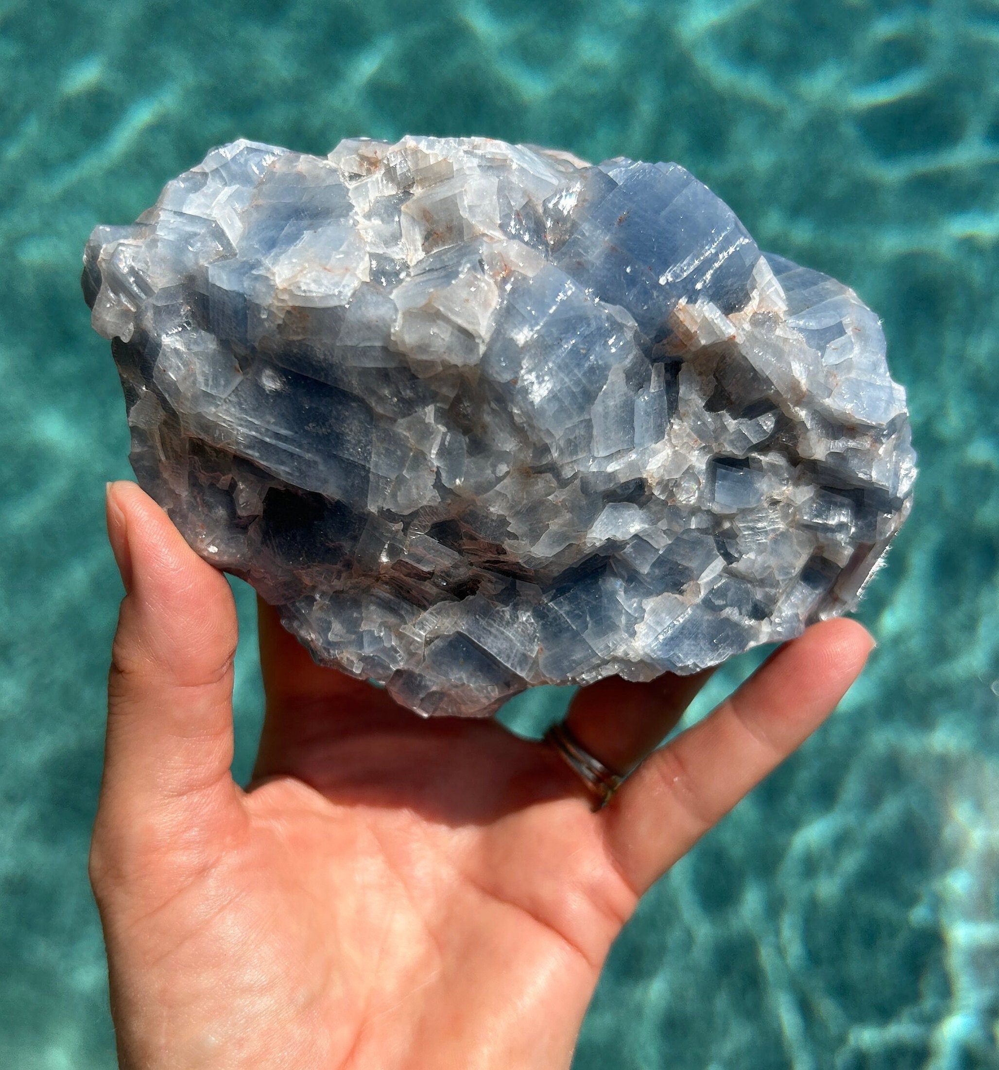 Dark Blue Calcite