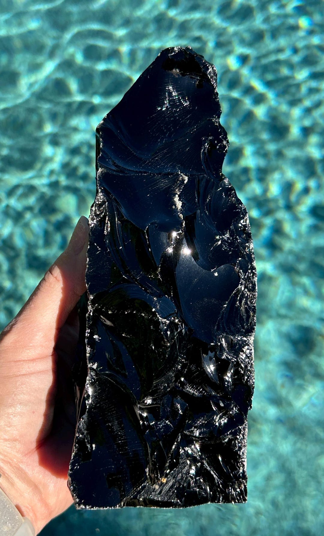 Black Obsidian - 3 Lb (1376g) - Obsidian - Rough Obsidian - Cut Base Obsidian - Etsy