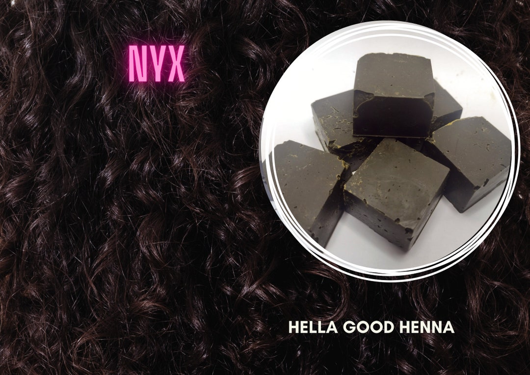 Black Henna Hair Dye Cubes – Pre-mixed, Natural Hair Colour, Vegan ...