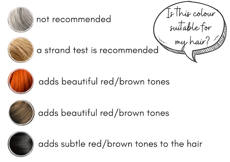 Warm, Mid Brown Henna Hair Dye Cubes – Pre-mixed, Natural Hair Colour ...