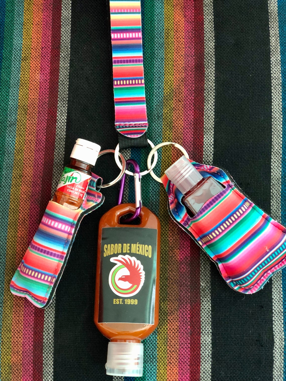 Fiesta Keychains: Tajin, Chamoy & Chile - Etsy