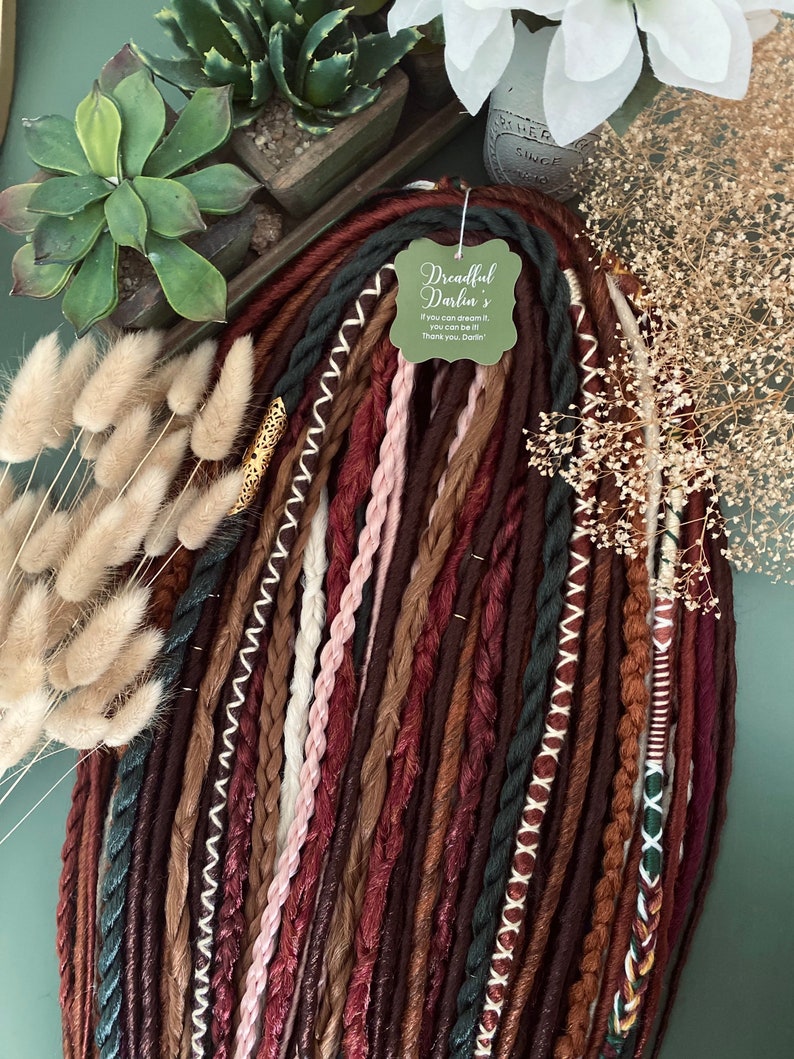 Autumn Blends Viking Dread Set full Set 50 Double Ended - Etsy