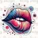 Abstract Lips, Lips Pop Art, Lips Design, Art Digital Download, JPG ...