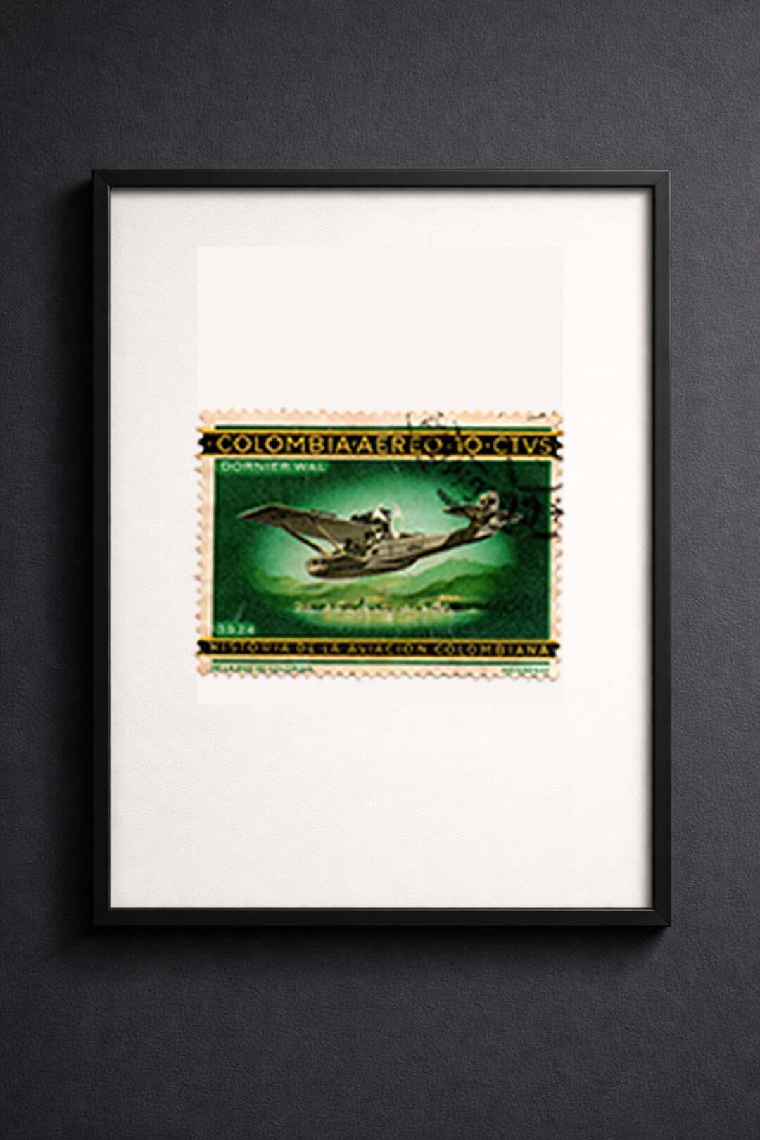 Vintage 70s Aviation Stamps - Global Aircraft Collection - 15 Digital ...
