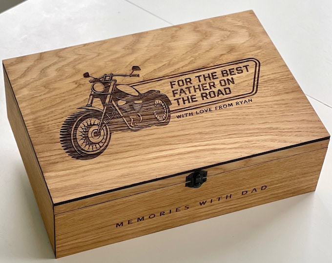 Personalized Gift Box for Men, Dad, Father, Daddy From Daughter, Son ...