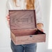 Personalization Custom Memory Keepsake Wooden Love Box With Names ...