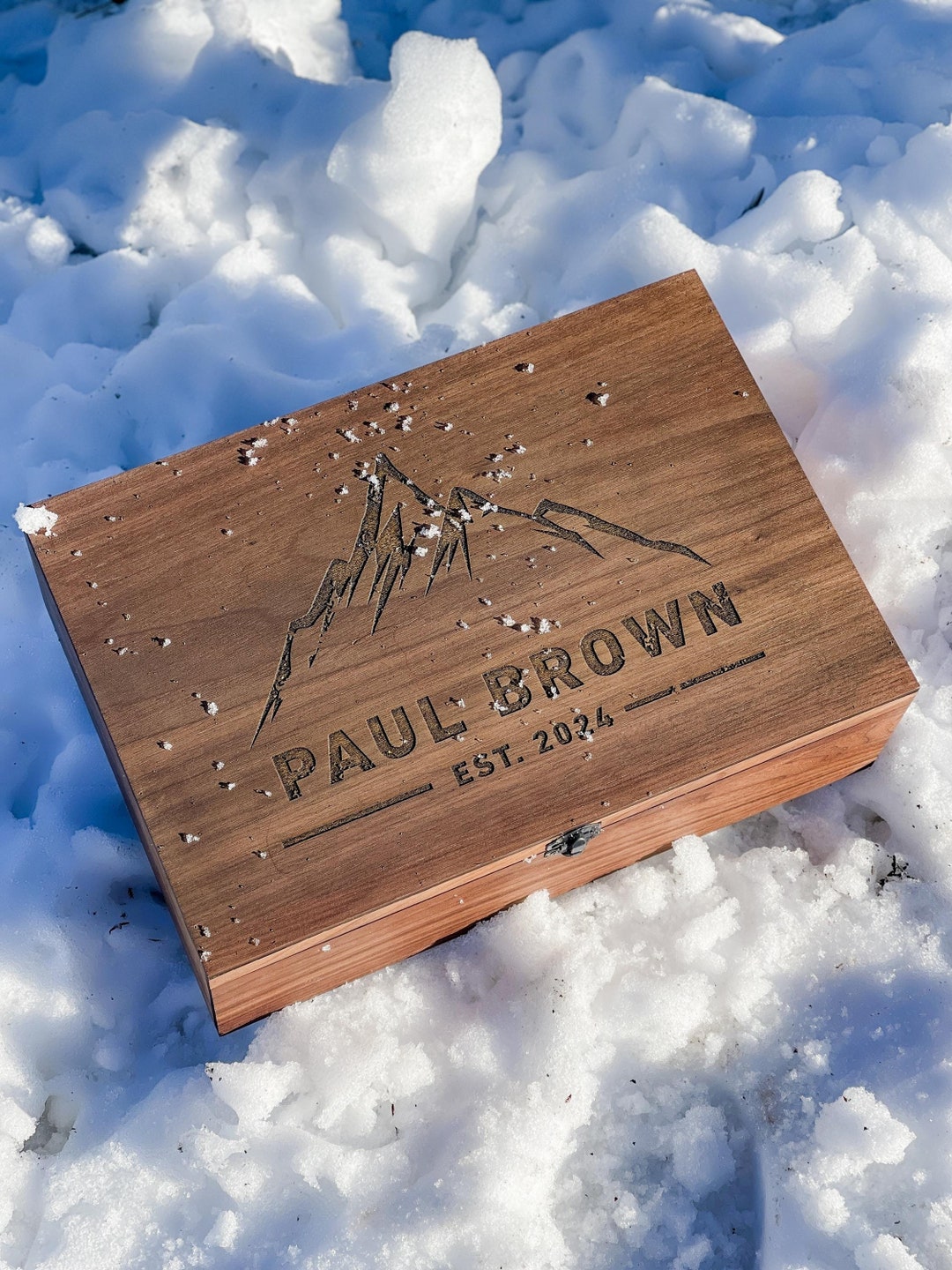 Custom Name Lock Box for Money Memories, Christmas Gift for Men, Boy ...