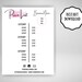Editable Price List Template Add Your Logo Modern Price List - Etsy