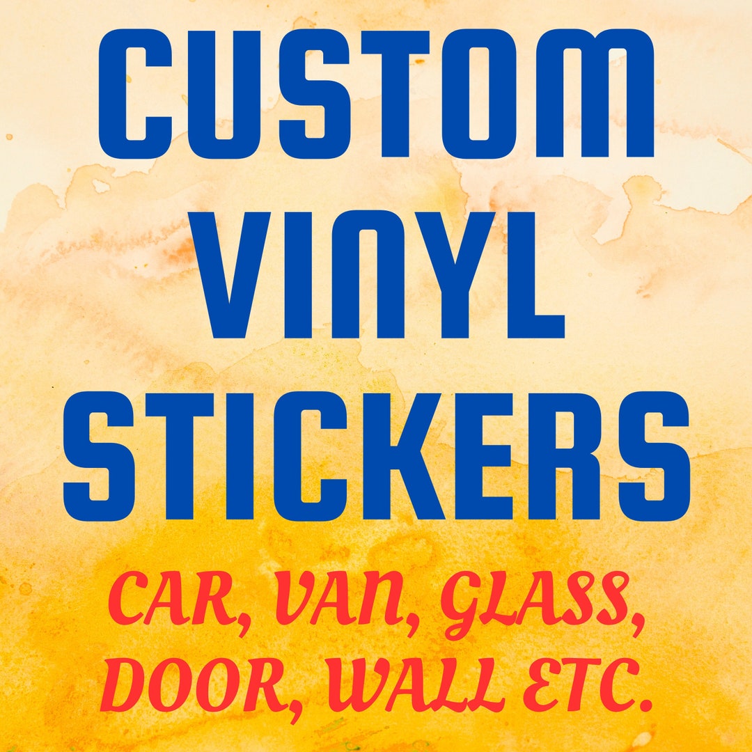 Mobile Number Sticker choose Your Font, Colour, Size for This Phone ...