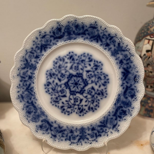 Antique Blue Plates - Etsy