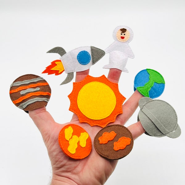 Finger Puppet Set - Etsy