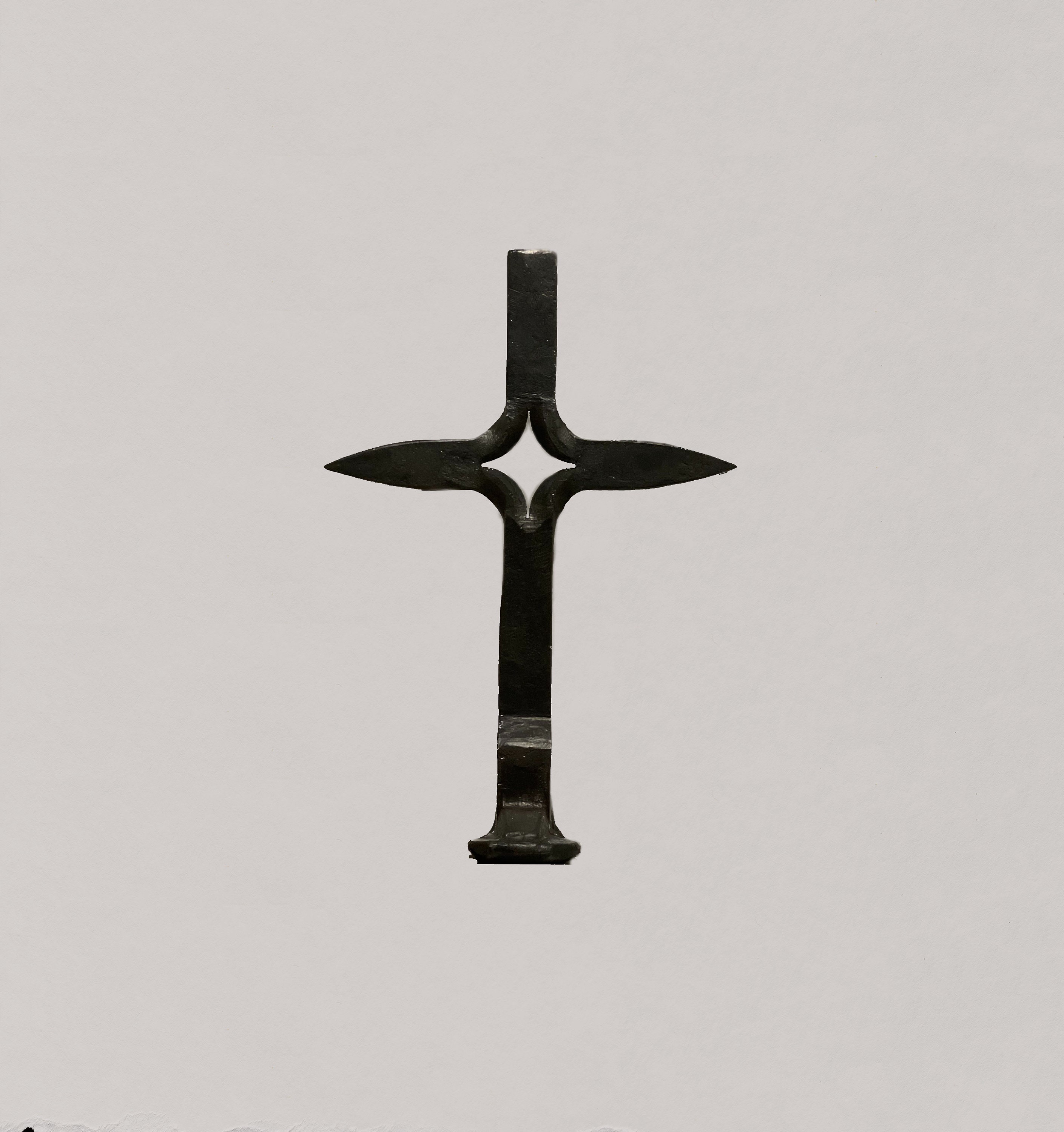 Railroad Spike Cross - Etsy