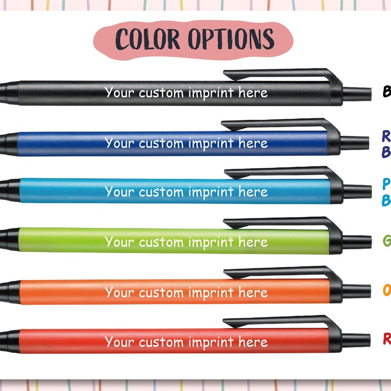 Personalized Pens - Etsy