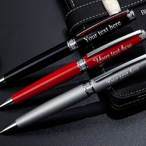 Personalized Metal Pen for Fathers Day free Engraving - Etsy