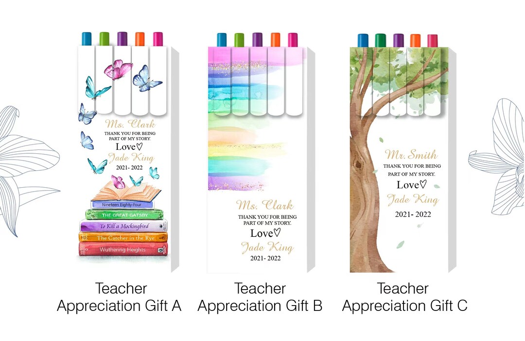 Thank You for Being Part of My Story Pen Set-teacher Appreciation Gift ...