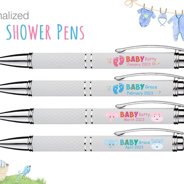 Baby Shower Favor Pen - Etsy