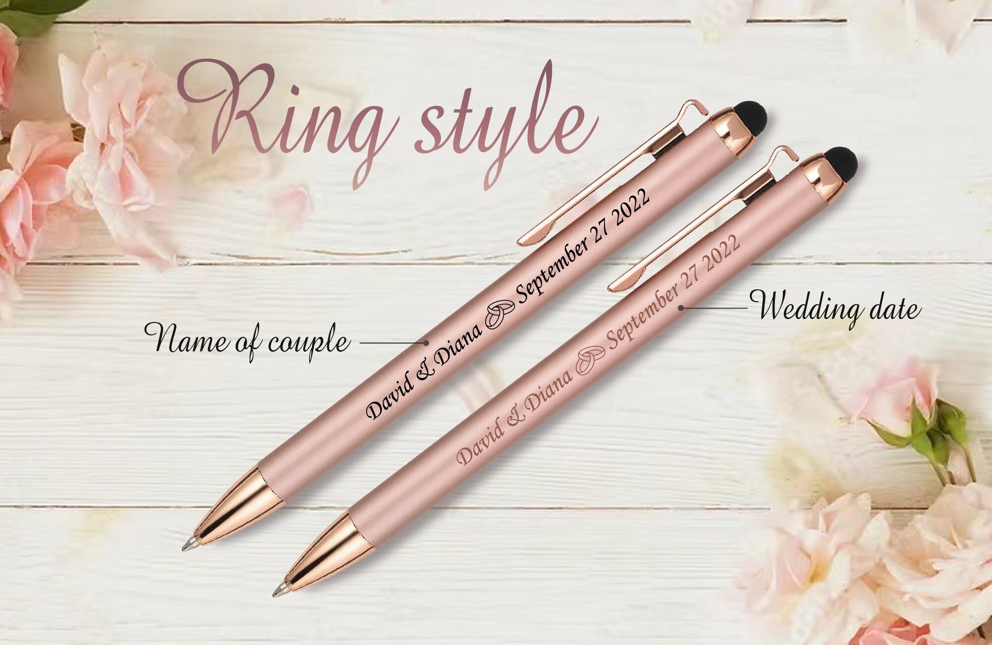Personalized wedding pens 60 photos - Astyledwedding.com
