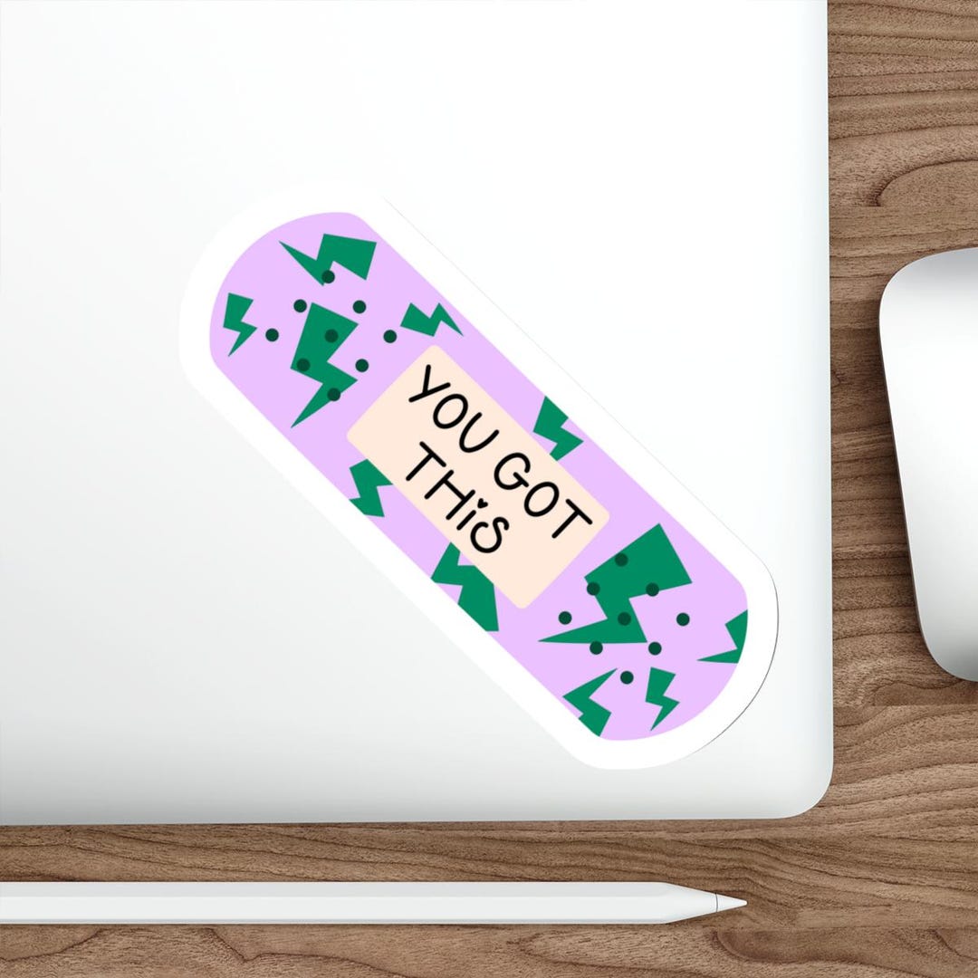 You Got This Band-aid Sticker: Positive Affirmation Vinyl Decal - Etsy