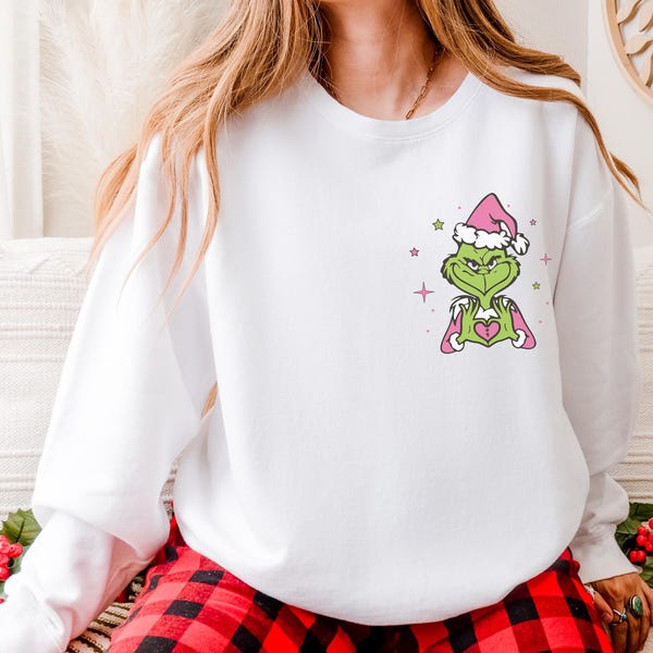 Grinch Preppy - Etsy