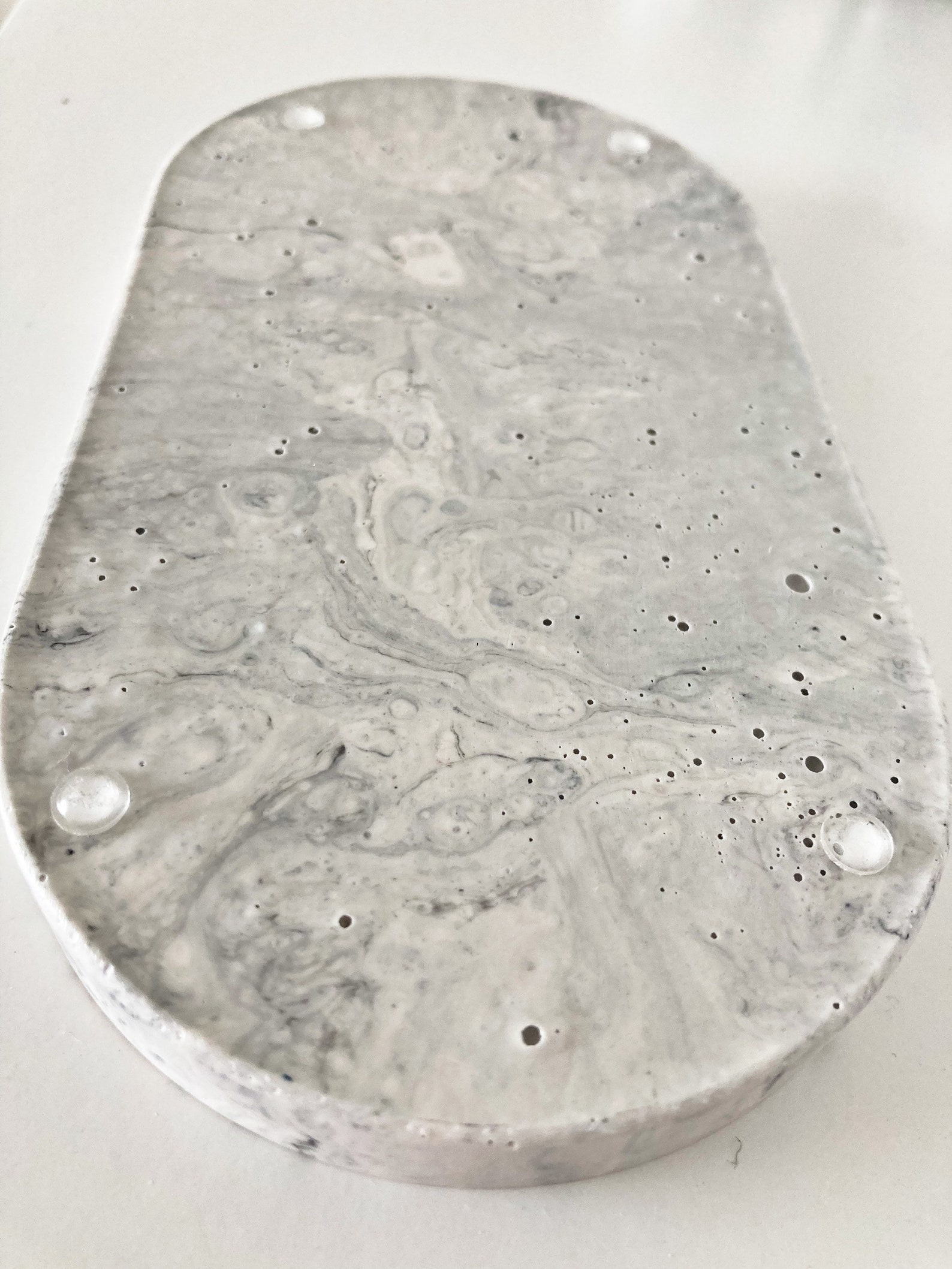 Decorative Marble Oval Tray Round Pot or Coasters trinket - Etsy UK