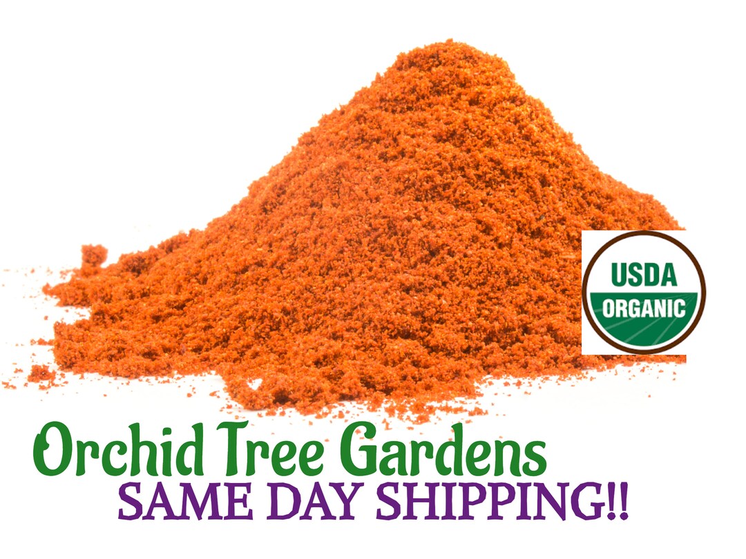 Organic Cayenne - Powder UDSA ORGANIC Dried Herbs Same Day Shipping ...