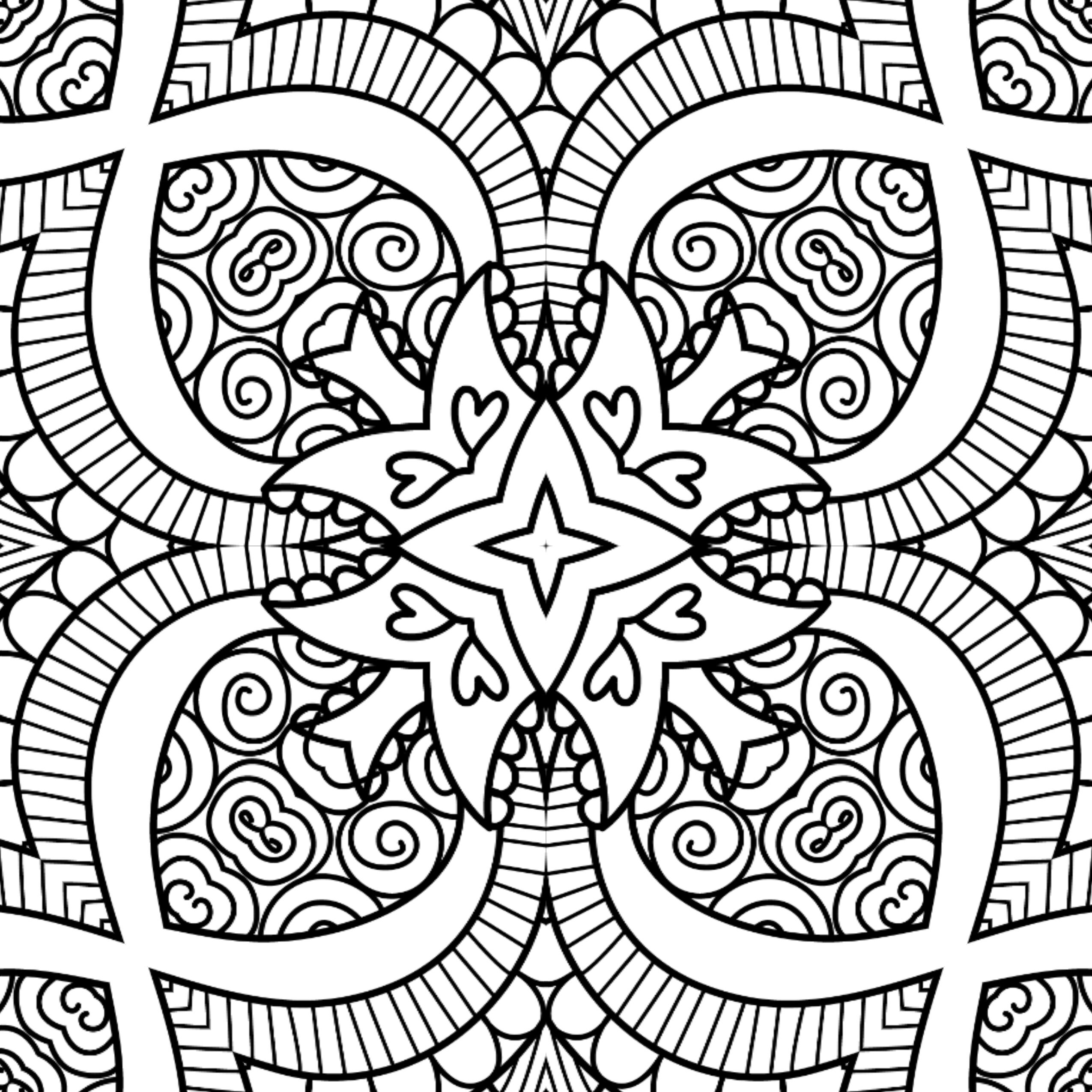 Mandala Coloring Pages, 11 Printable Coloring Pages - Etsy
