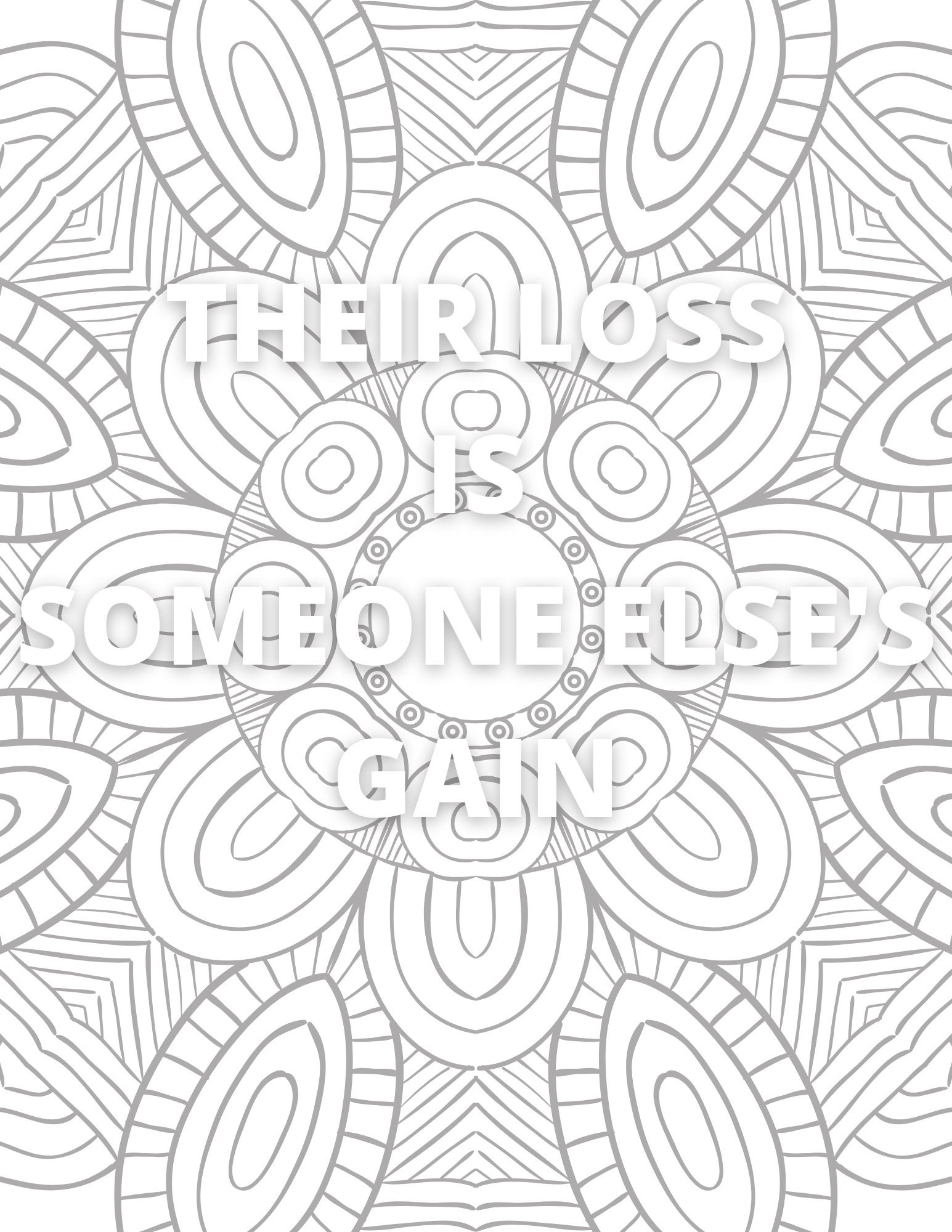 Inspirational Coloring Pages, 20 Printable Unique Inspirational Quotes ...