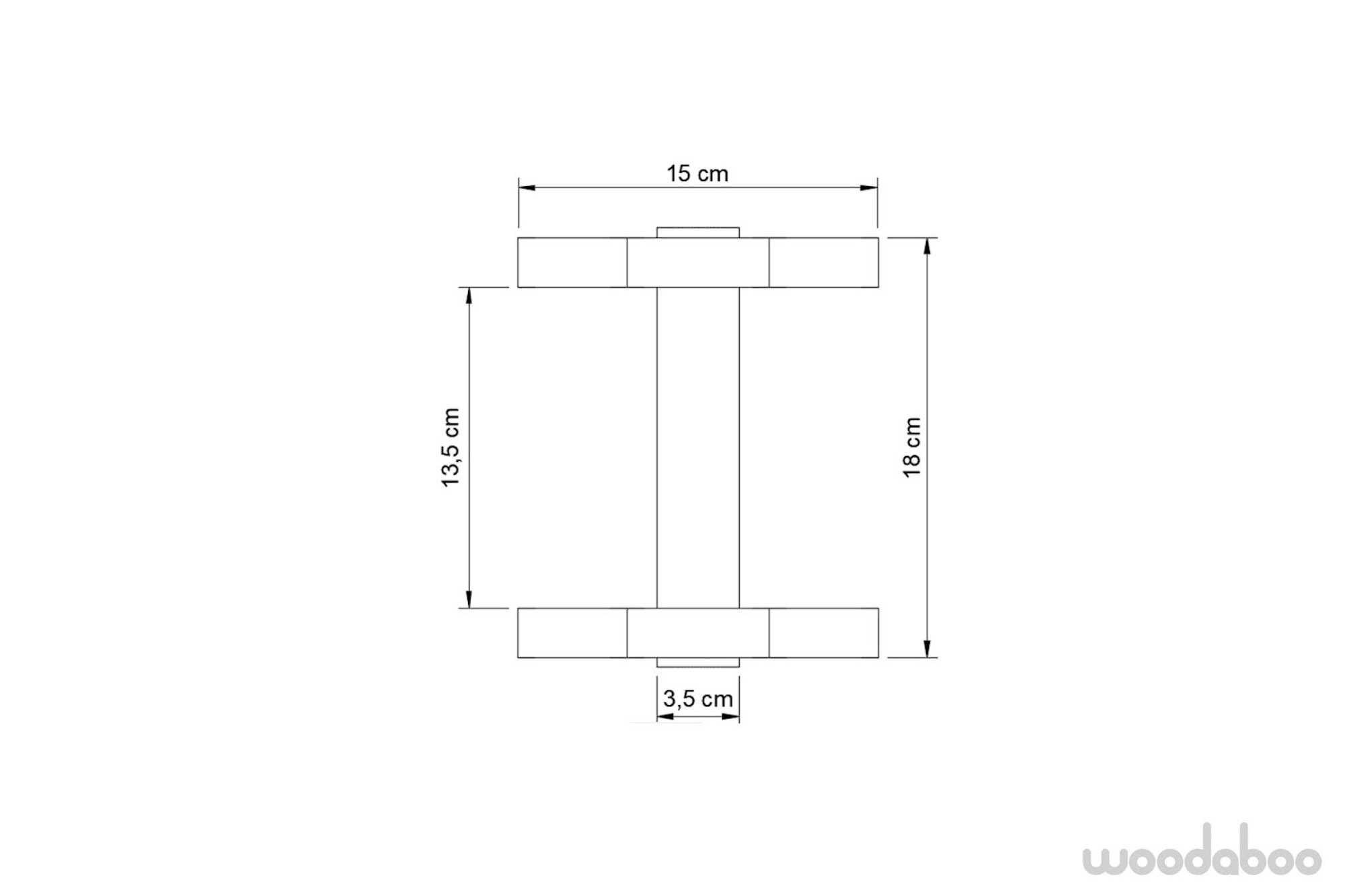 Parallettes Wood Push-up Handles Gymnastics Handstand Handles Parallel ...